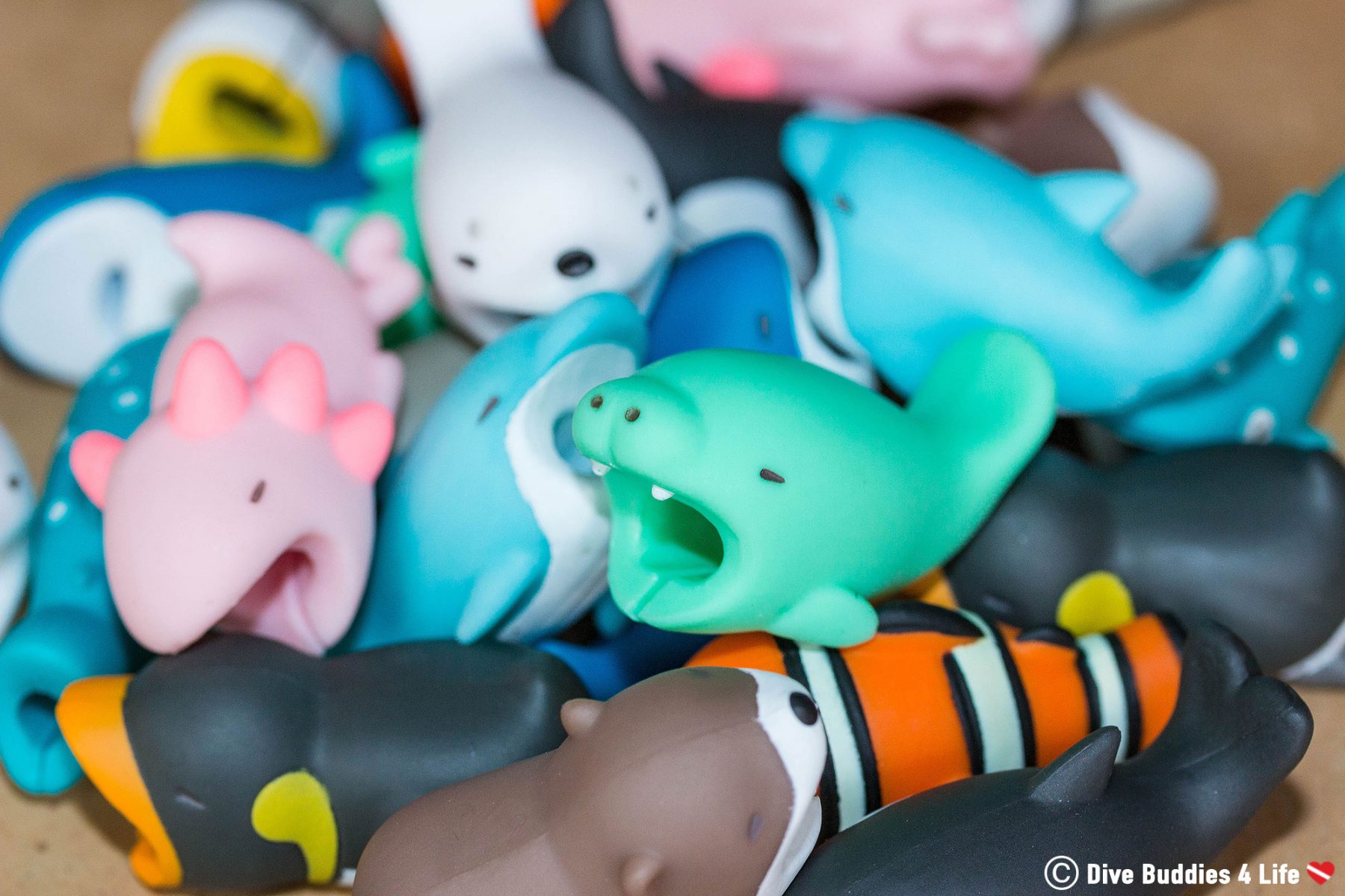 Protecting your Charging Cables with Ocean Animals | Dive Buddies 4 Life