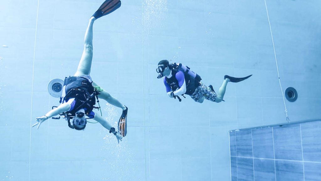 Diving the Deepest Pool in the World | Dive Buddies 4 Life