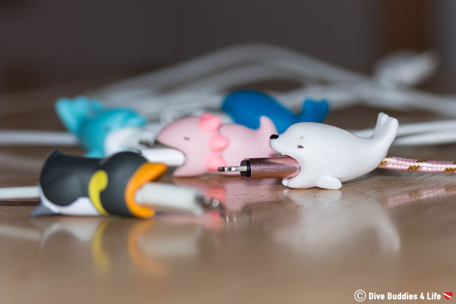 Protecting your Charging Cables with Ocean Animals | Dive Buddies 4 Life
