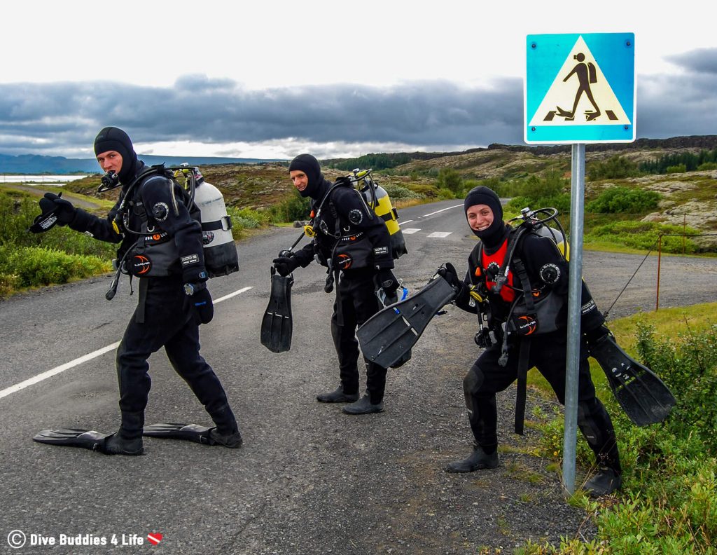 Scuba Diving the Silfra in Iceland