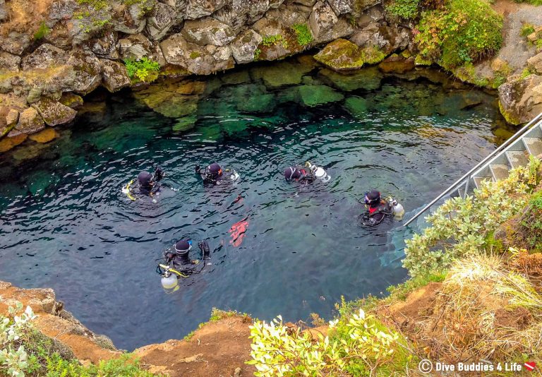 Scuba Diving the Silfra in Iceland